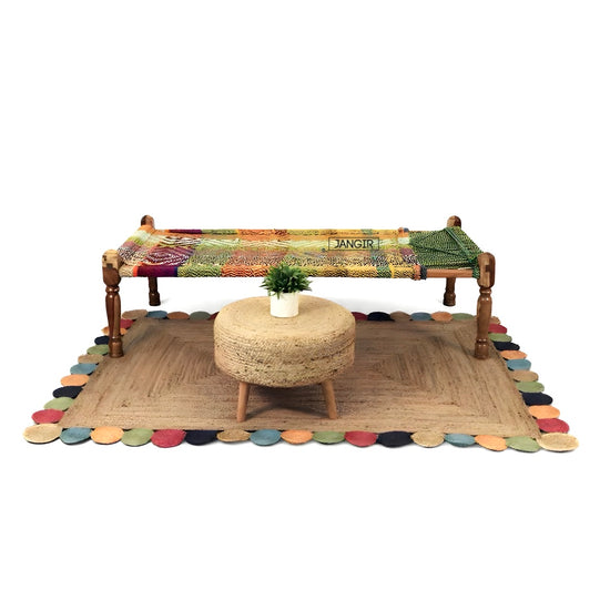 Multi Colour Charpai | Wooden Khatiya And Charpai Bed
